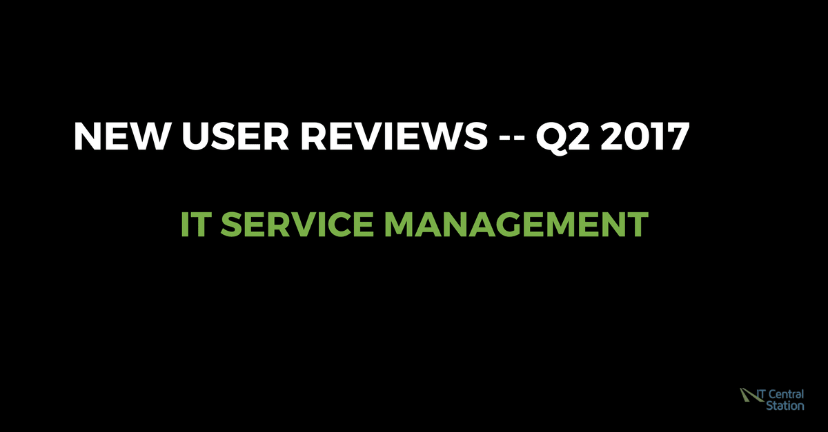 IT Service Management Reviews 2017 | PeerSpot