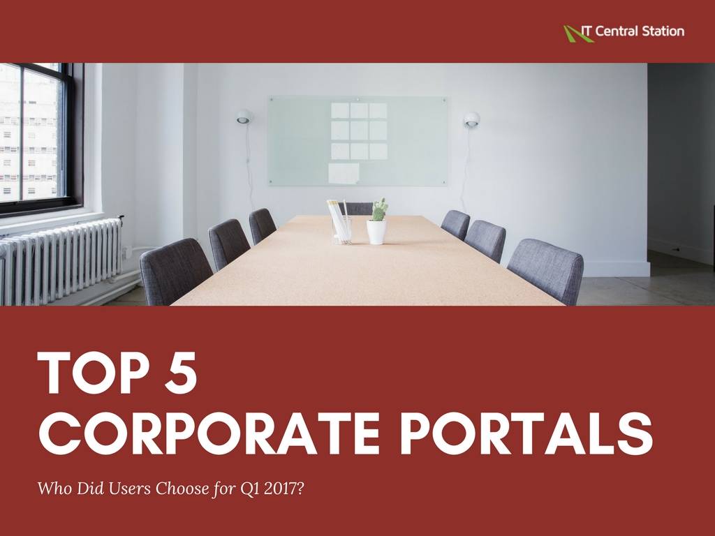 Top 5 Corporate Portals -- Q1 2017